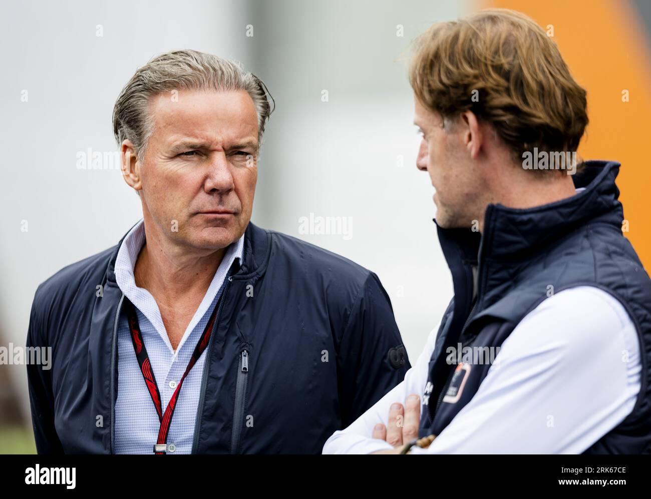 Zandvoort, Netherlands. 24th Aug, 2023. ZANDVOORT - Raymond Vermeulen ...