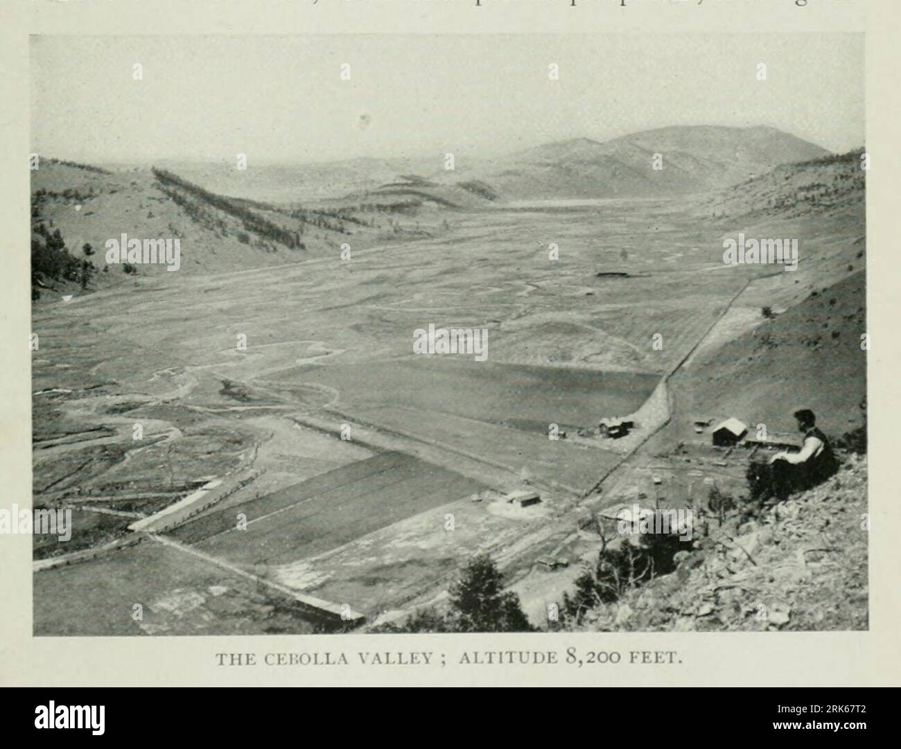 The Cebolla Valley, Altitude 8,200 Feet from the Article THE LESS-KNOWN ...