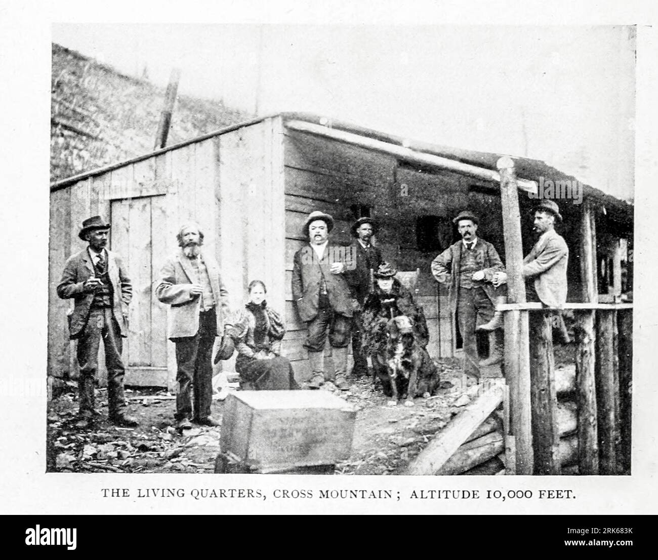 Living Quarters Cross Mountain Altitude 10,000 Feet from the Article ...