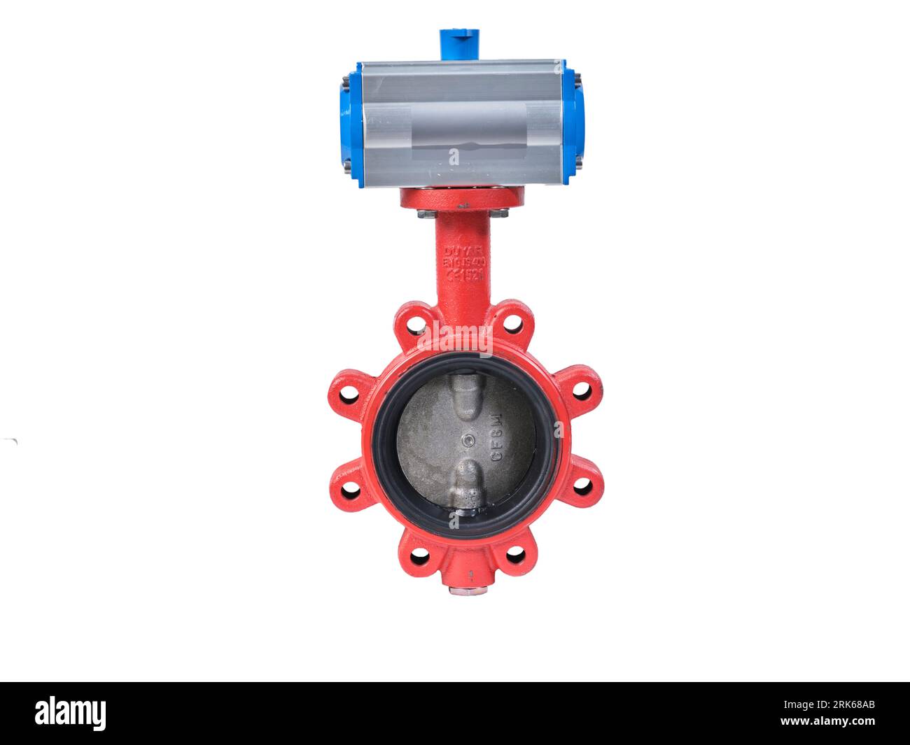 Gas pipelir Water steel pipe close up image Select focus of drink water ...