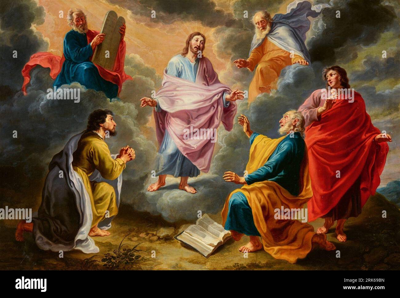The Transfiguration of Christ 1634-1677 by Willem van Herp Stock Photo - Alamy