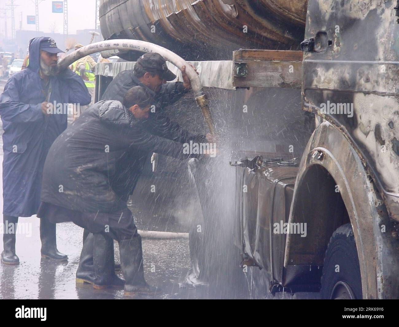 Destroyed tanker hi-res stock photography and images - Alamy