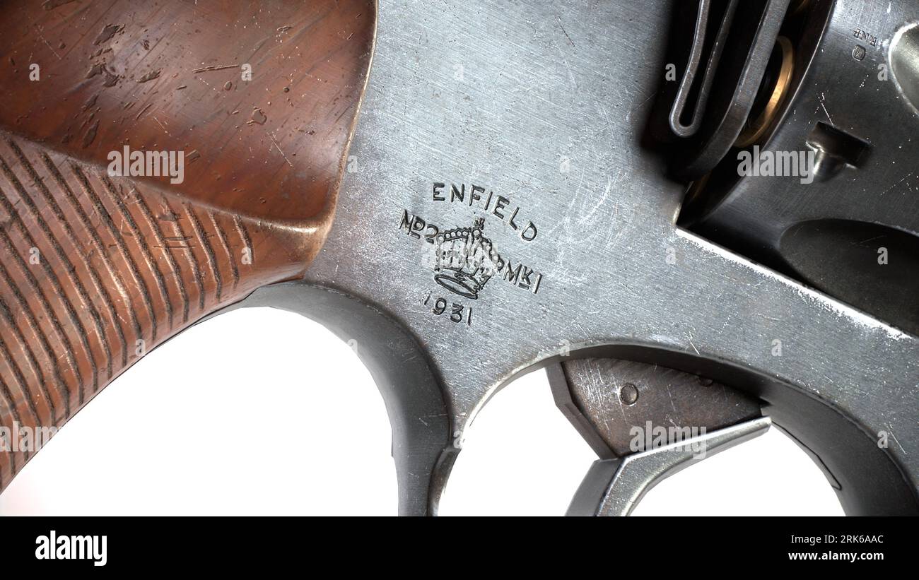 Enfield Top Break Revolver
