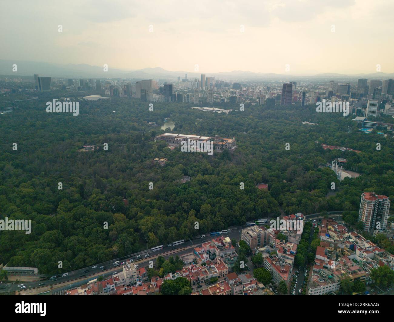 Chapultepec park aerial hi-res stock photography and images - Alamy