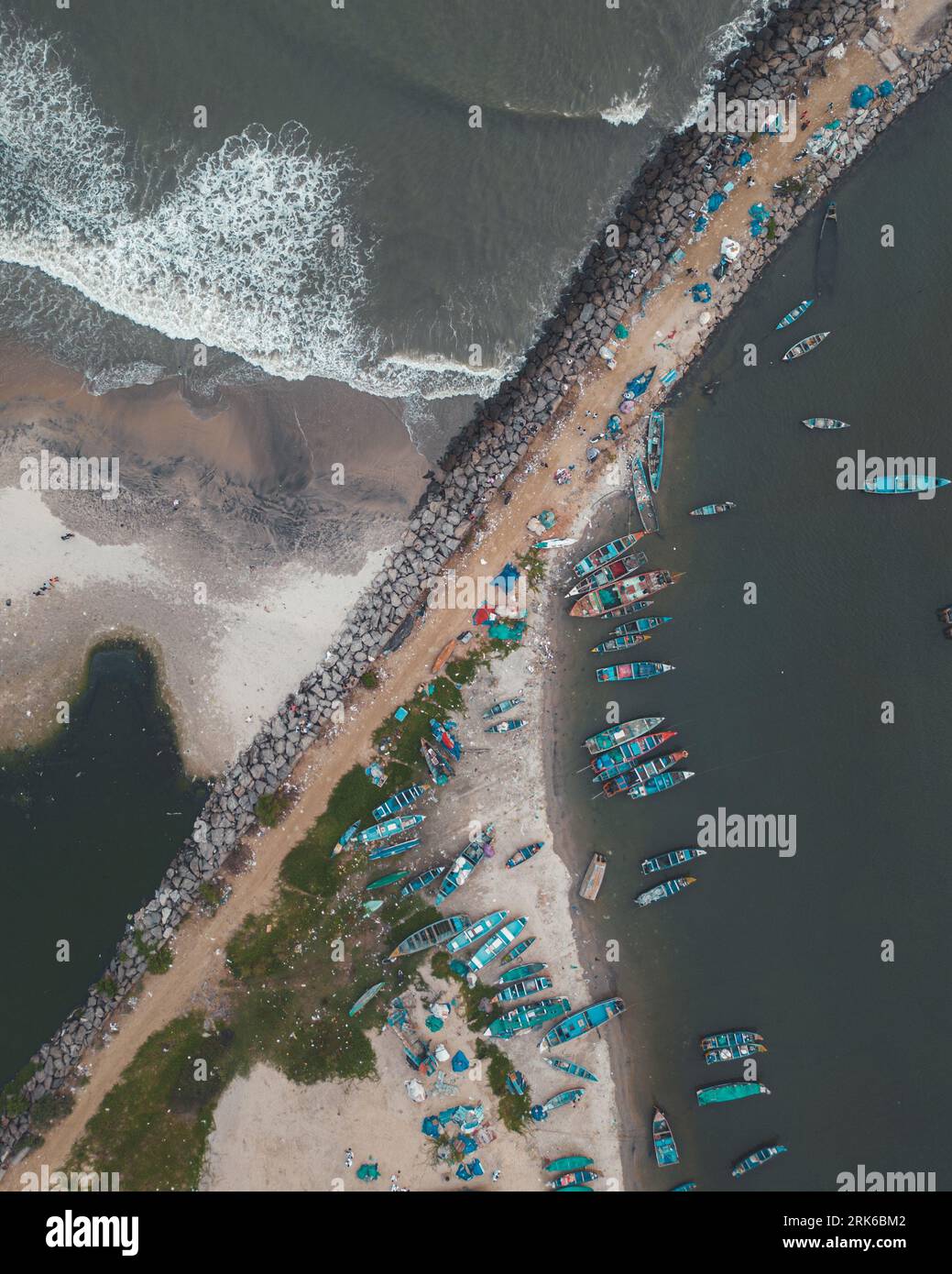 Calicut aerial view hi-res stock photography and images - Alamy
