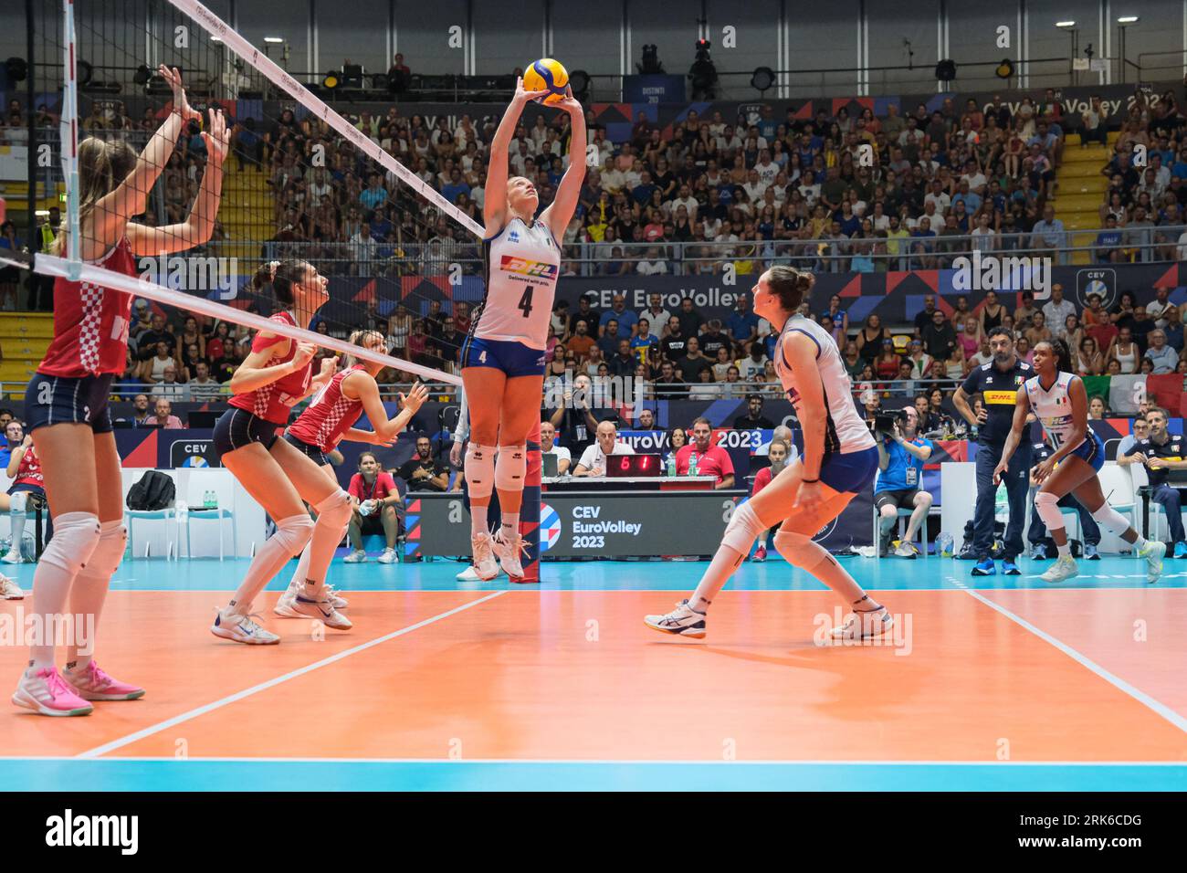Turin, Italy. 23rd Aug, 2023. Francesca Bosio of Italy in action during ...
