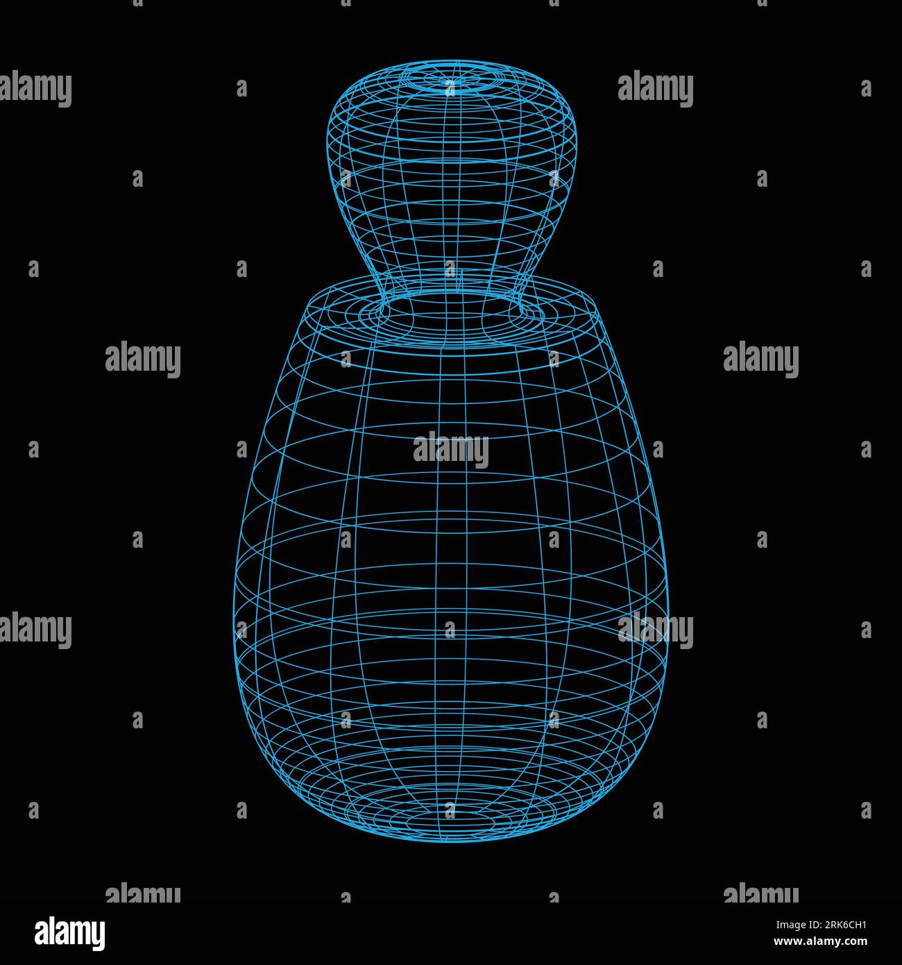 3d Mesh Grid Net Wire Frame Vector Lines Illustration 3d Wireframe