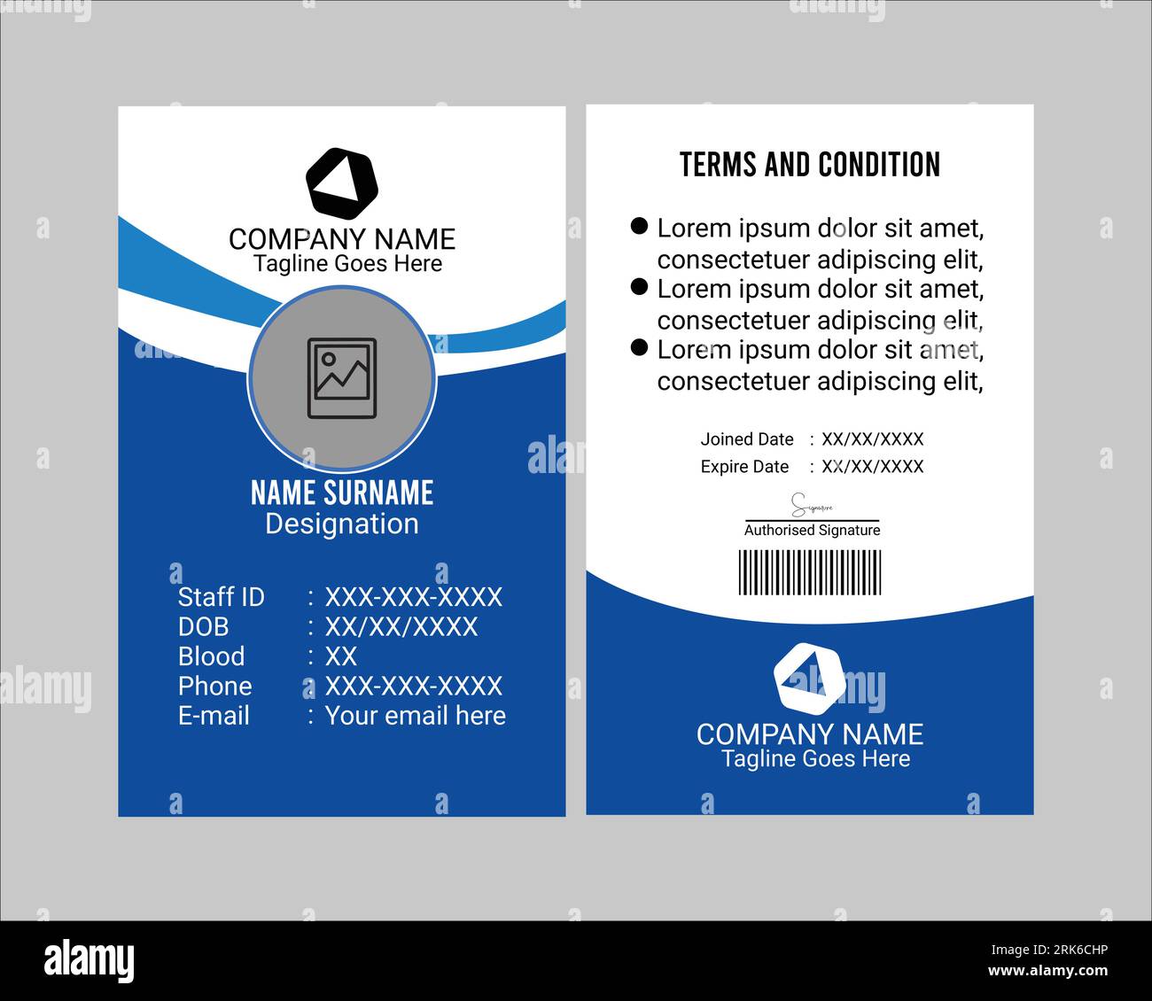 Id office Stock Vector Images - Alamy