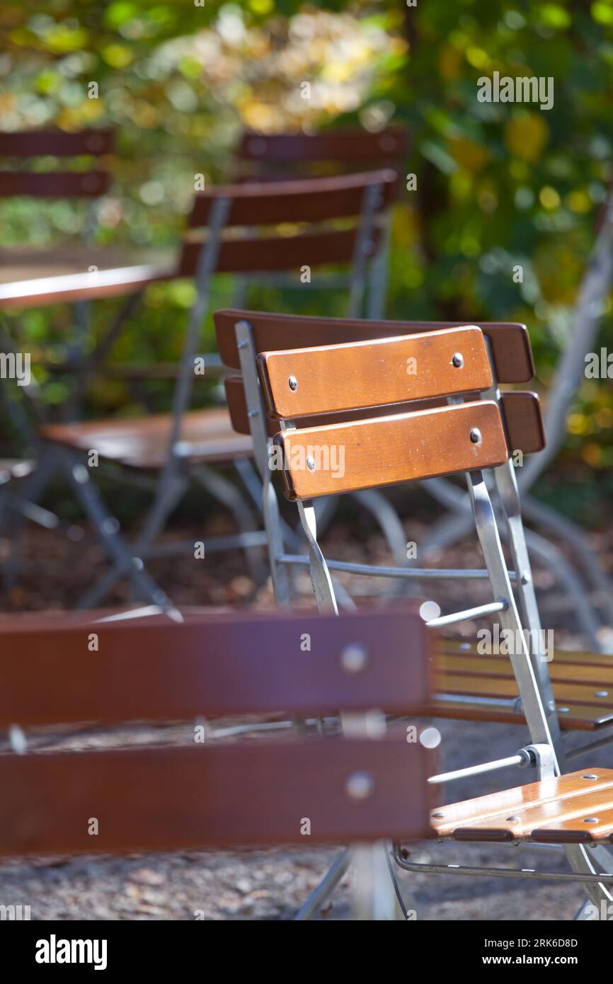 Folding chair detail hi-res stock photography and images - Alamy