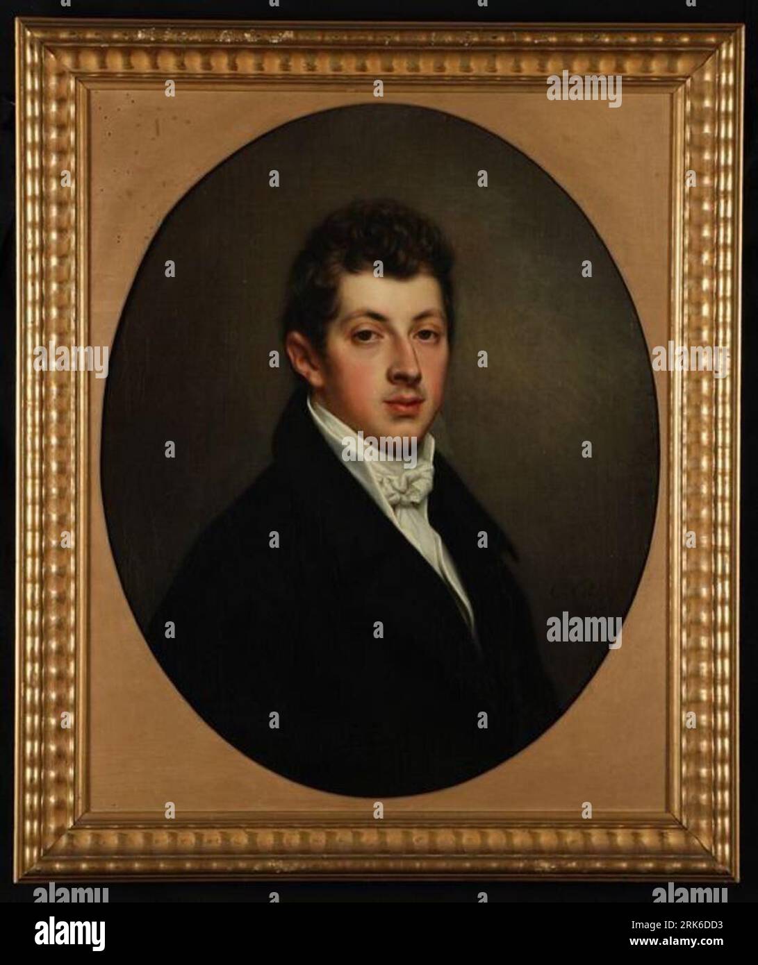 Portrait of Johan Frederic Hoffmann 1819 by Cornelis Cels Stock Photo ...