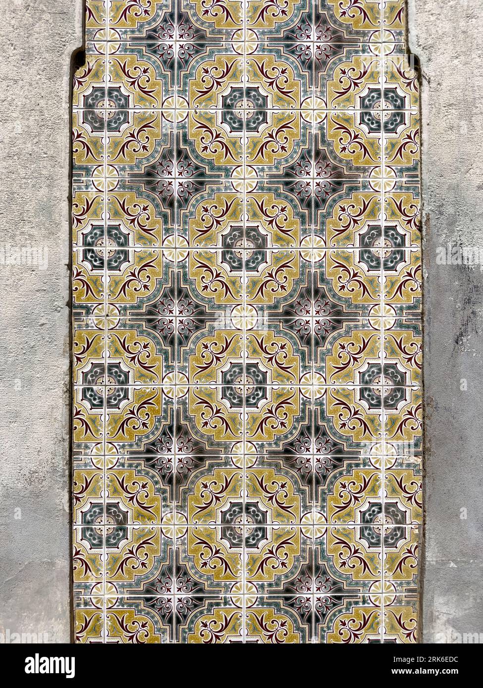 Azulejo, the traditional tiles from Portugal. Hi Res Image that can be ...