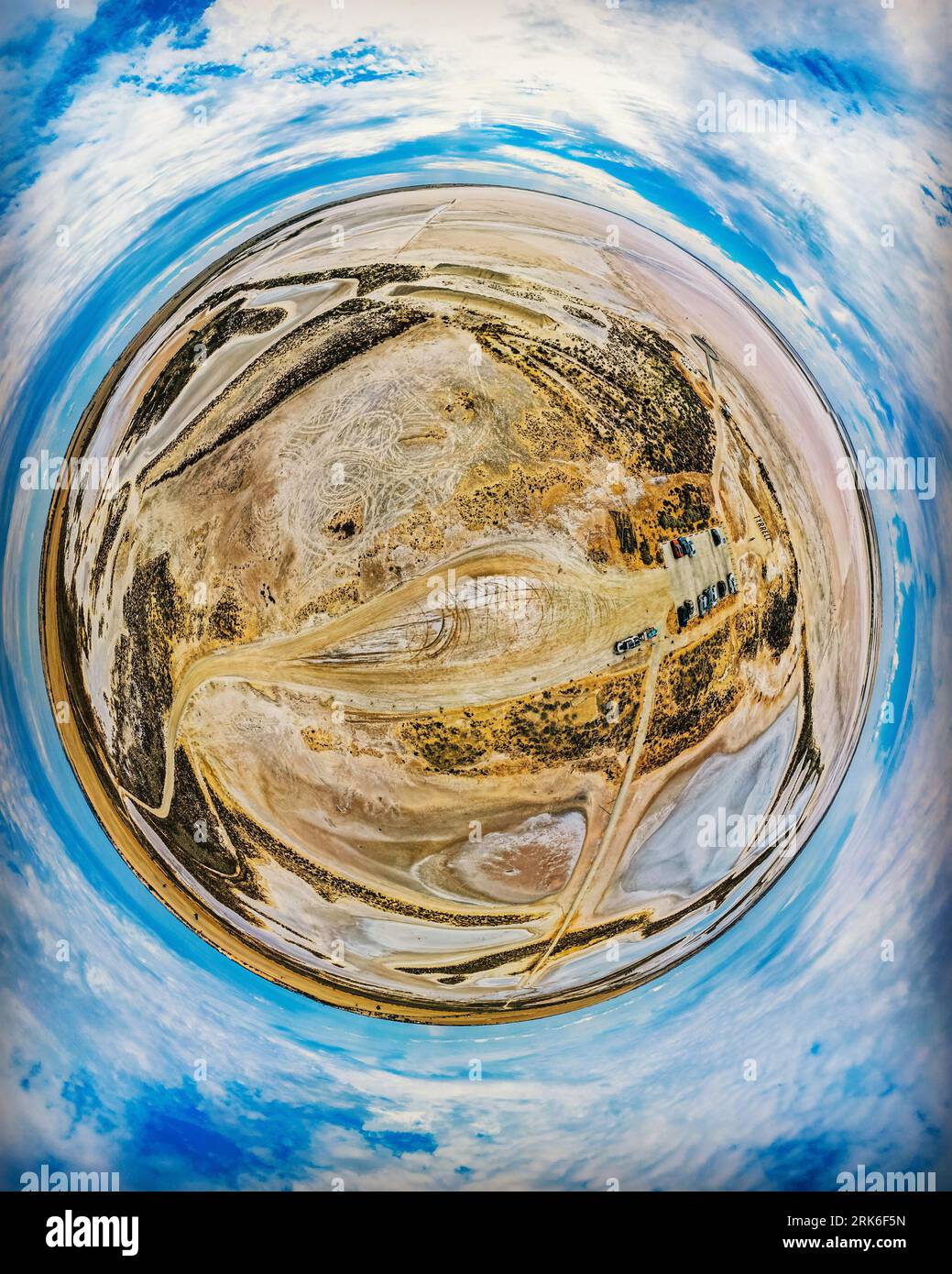 Aerial shot scenic salt lake hi-res stock photography and images - Alamy