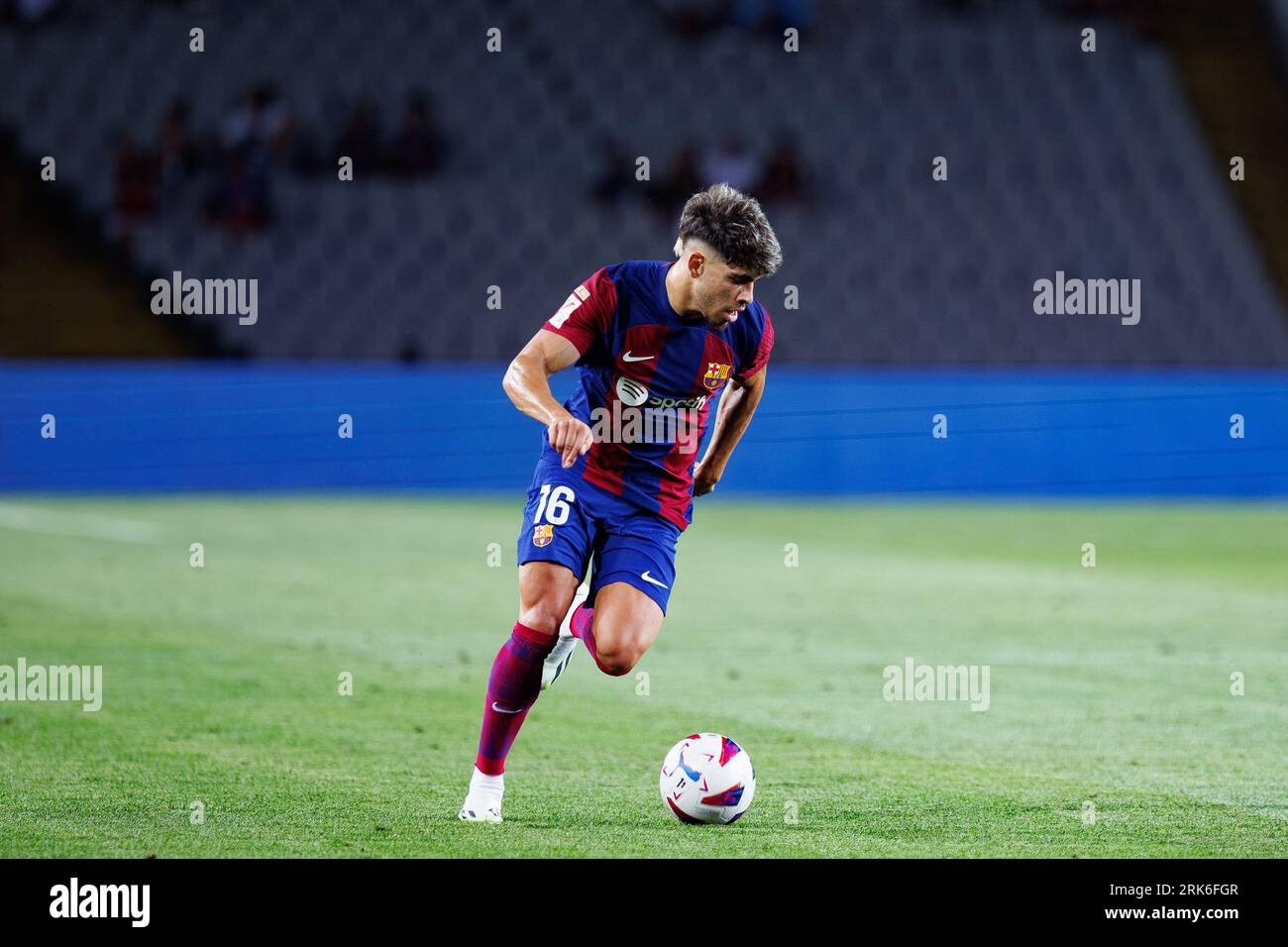Barcelona, Spain. 20th Aug, 2023. Abde in action during the LaLiga EA ...