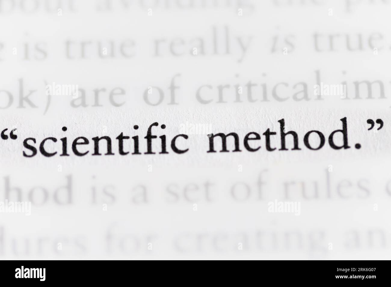 The scientific method process hi-res stock photography and images - Alamy