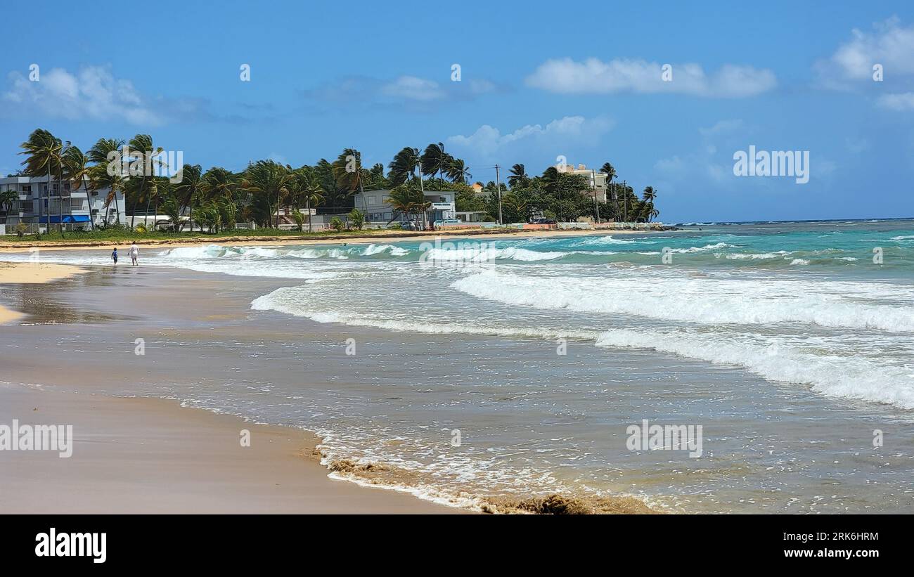 Puerto rico luquillo beach aerial hi-res stock photography and images ...