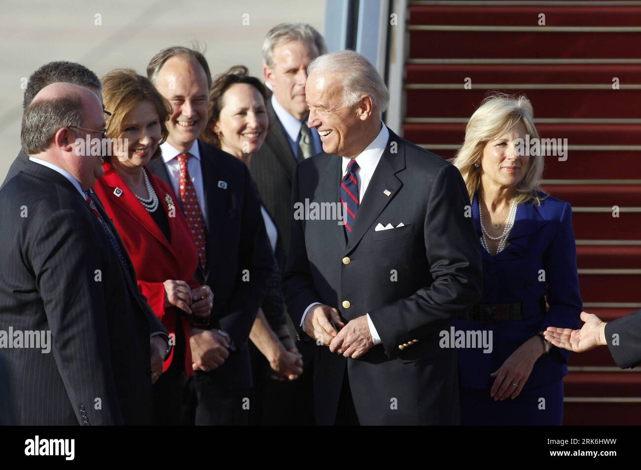 Joe biden at ben gurion airport hi-res stock photography and images - Alamy