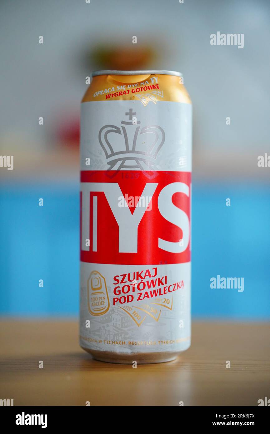 Polish lager can hi-res stock photography and images - Alamy