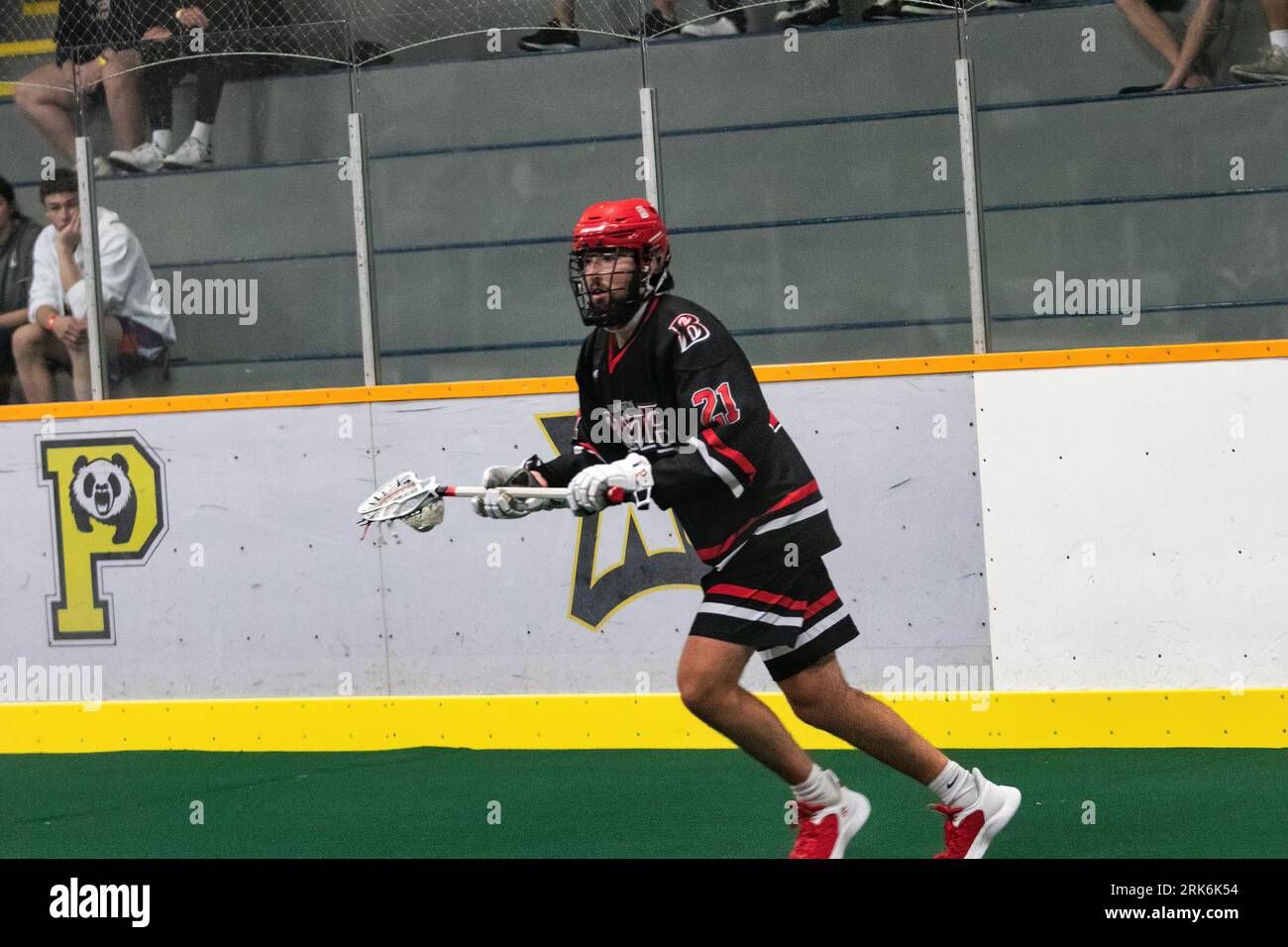 Edmonton, Canada. 22nd Aug, 2023. Burlington Blaze (black/orange ...