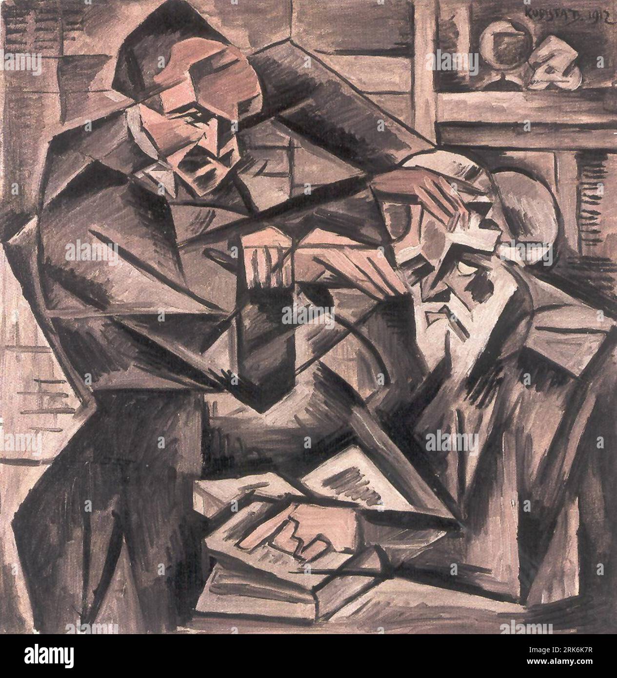 The Hypnotizer 1912 by Bohumil Kubišta Stock Photo - Alamy