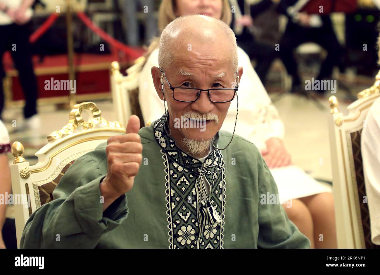 Non Exclusive: KYIV, UKRAINE - AUGUST 23, 2023 - Japanese volunteer ...