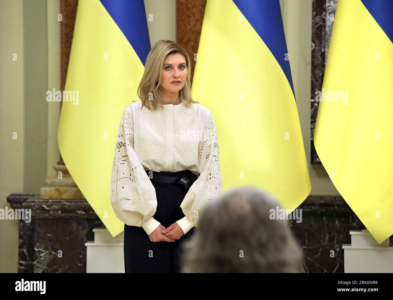 Non Exclusive: KYIV, UKRAINE - AUGUST 23, 2023 - First Lady Olena ...