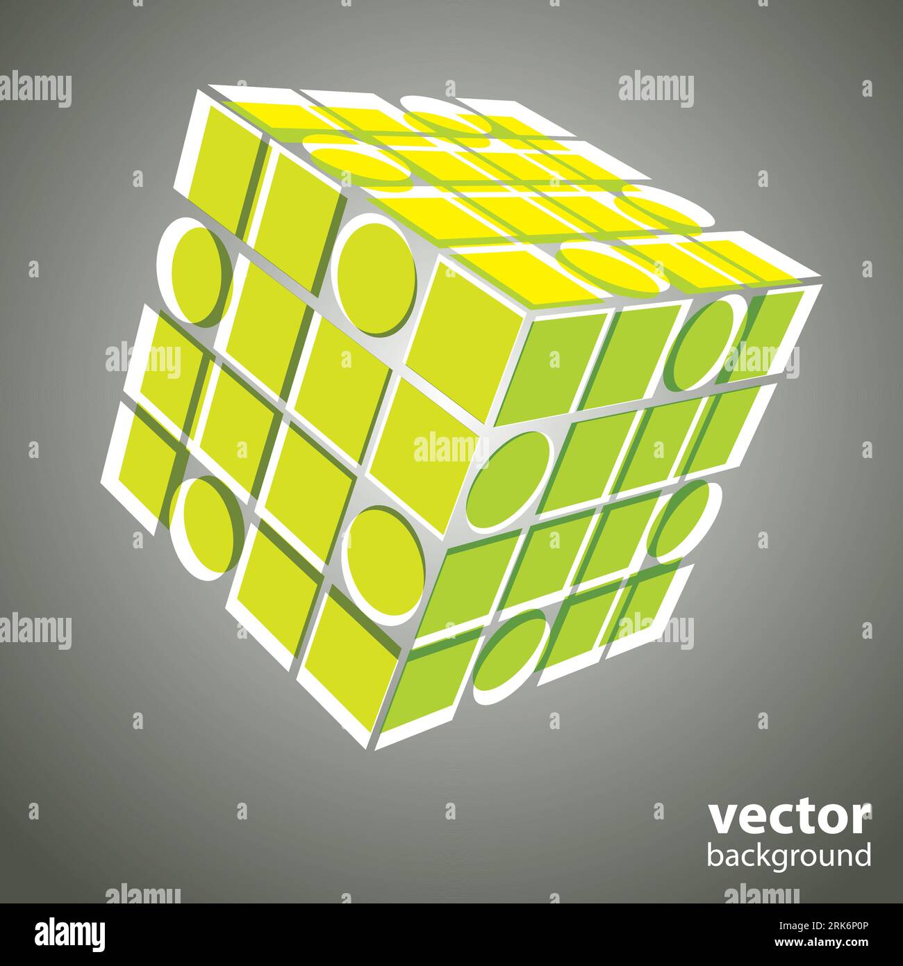 Colorful 3D Transparent Cube Design Vector with Rays Stock Vector Image ...