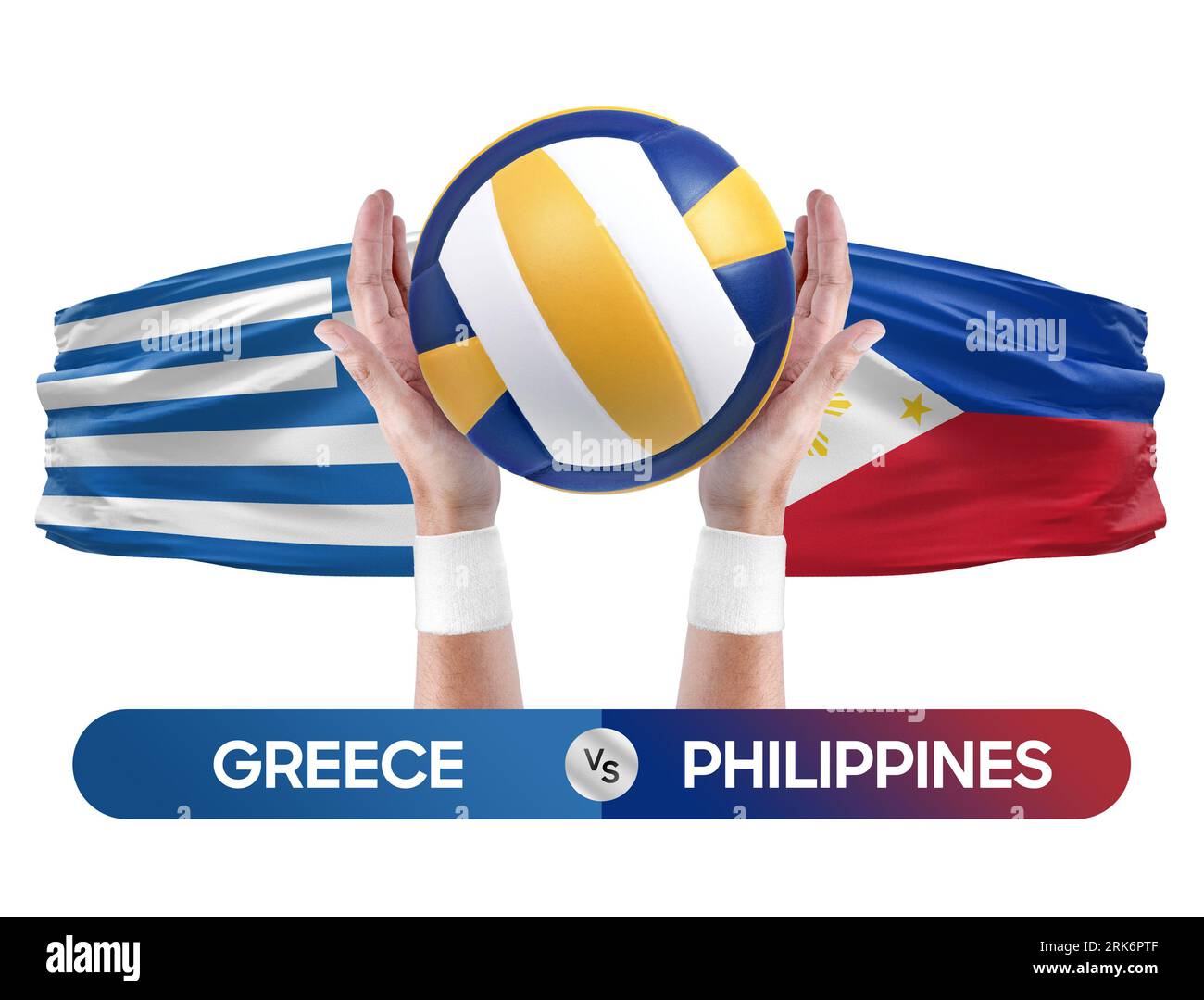 Greece vs Philippines national teams volleyball volley ball match ...