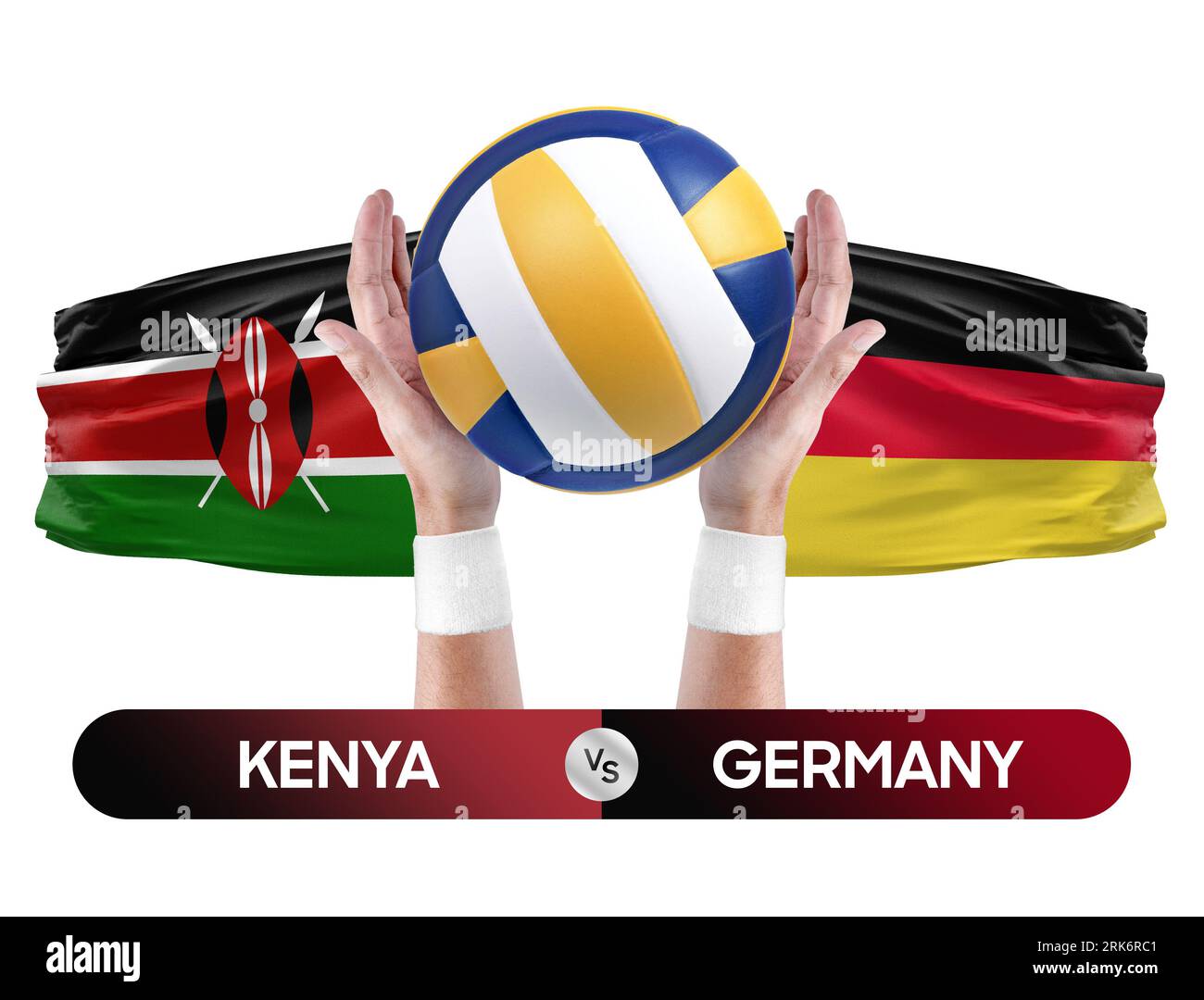 Kenya vs Germany national teams volleyball volley ball match ...