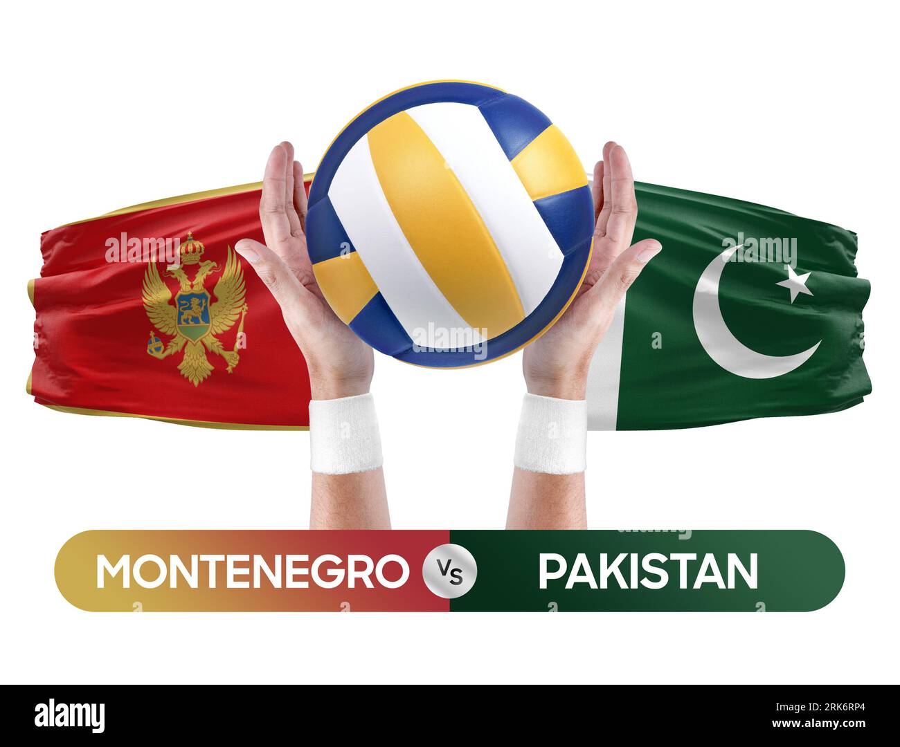 Montenegro vs Pakistan national teams volleyball volley ball match ...