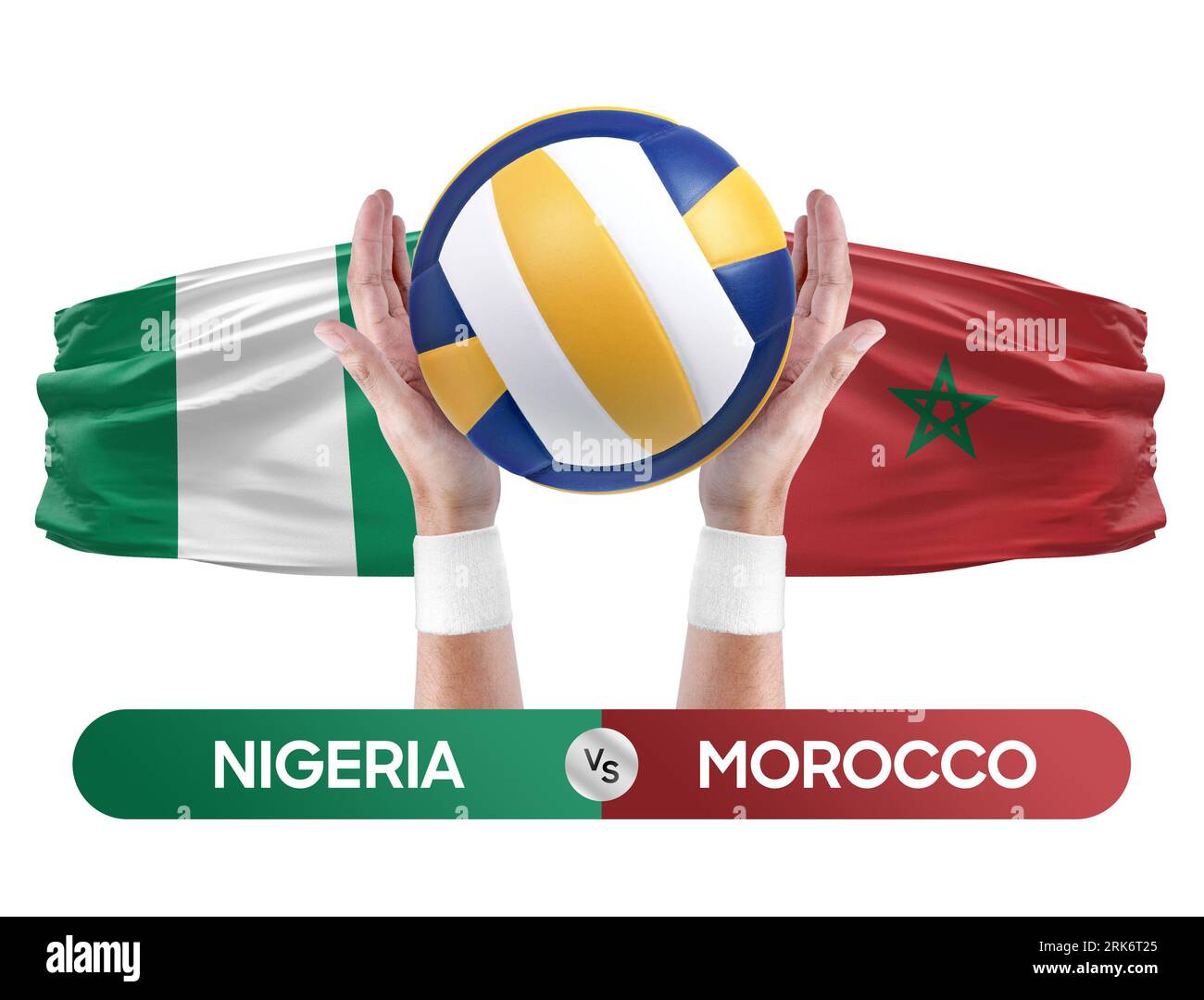 Nigeria vs morocco Cut Out Stock Images & Pictures - Alamy