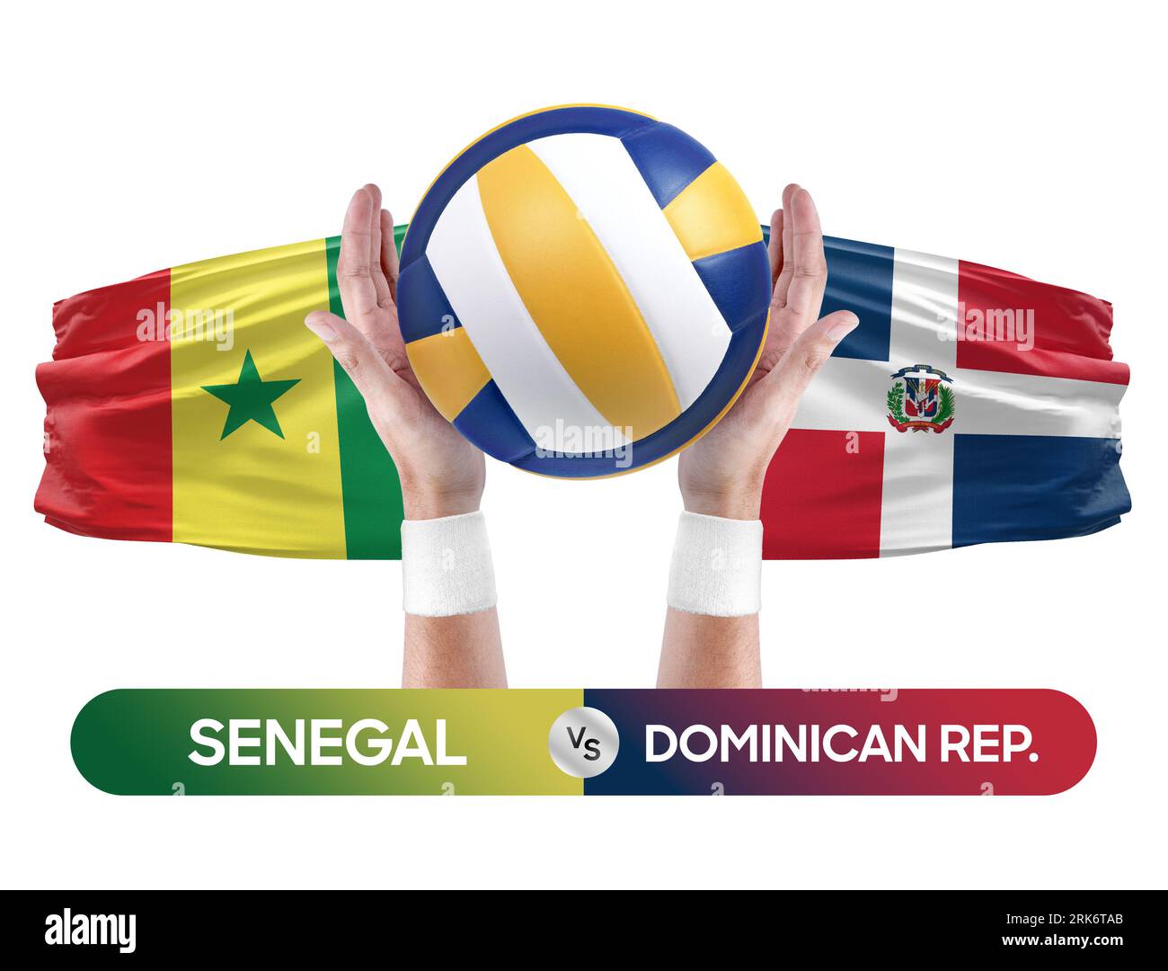 Senegal vs Dominican Republic national teams volleyball volley ball ...
