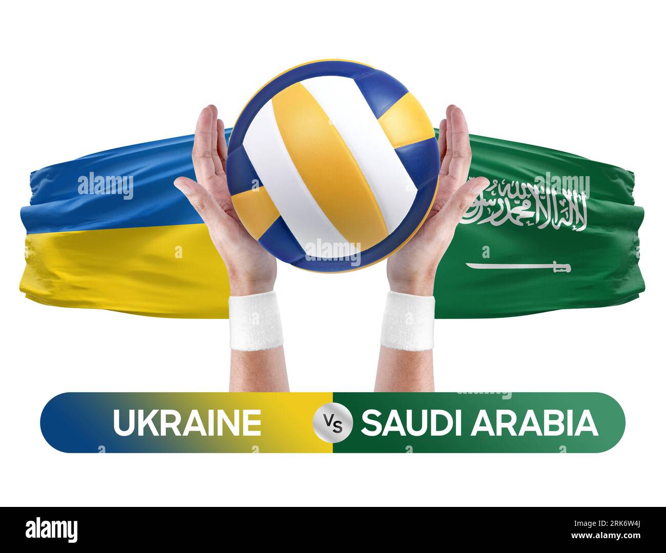 Ukraine vs Saudi Arabia national teams volleyball volley ball match ...