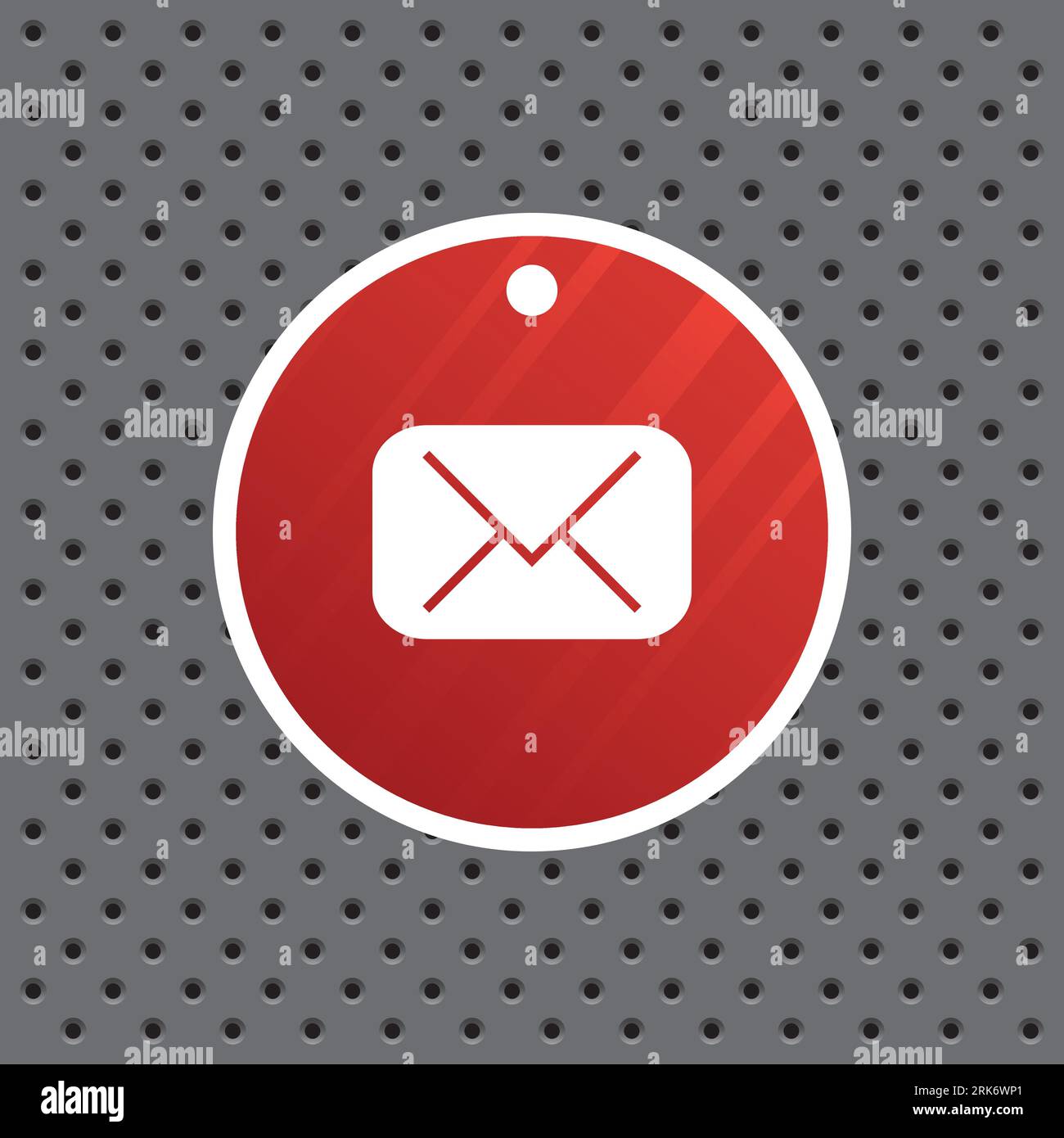 Letter label on perforated metal background Stock Vector Image & Art ...