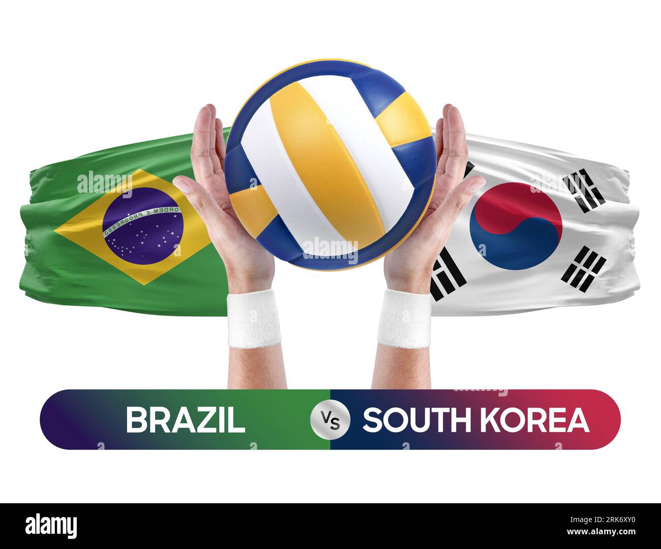 Brazil vs korea Cut Out Stock Images & Pictures - Alamy