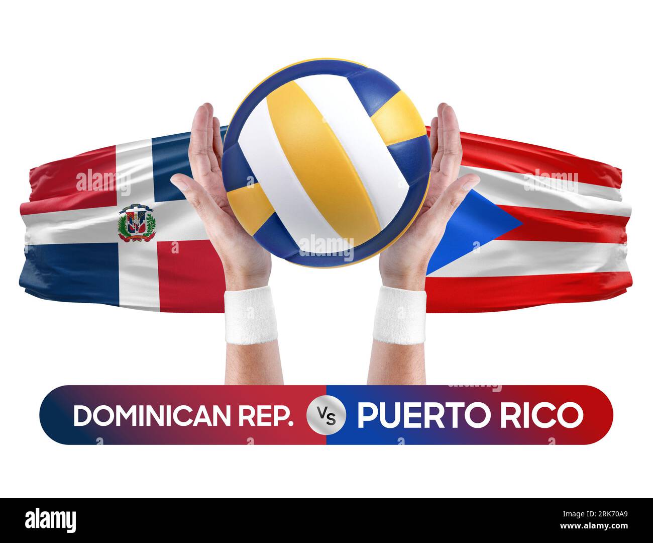 Dominican Republic vs Puerto Rico national teams volleyball volley ball ...