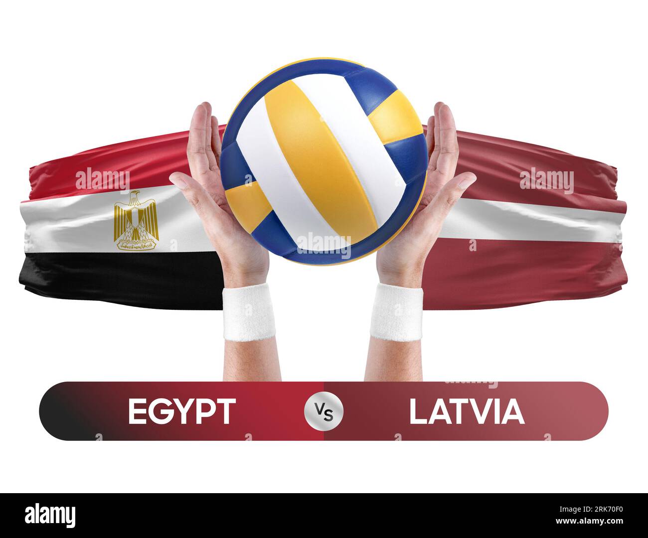 Latvia egypt flag hi-res stock photography and images - Alamy