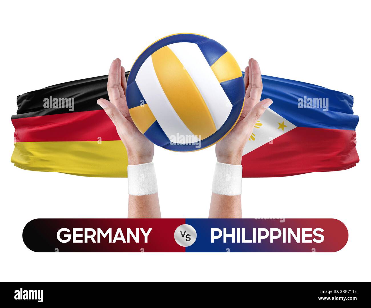 Germany vs Philippines national teams volleyball volley ball match ...