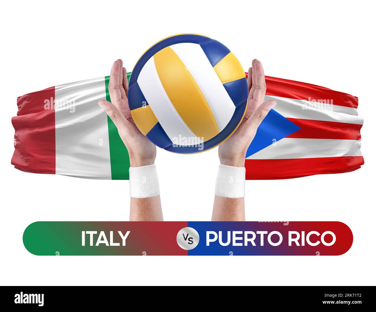 Italy vs puerto rico Cut Out Stock Images & Pictures - Alamy
