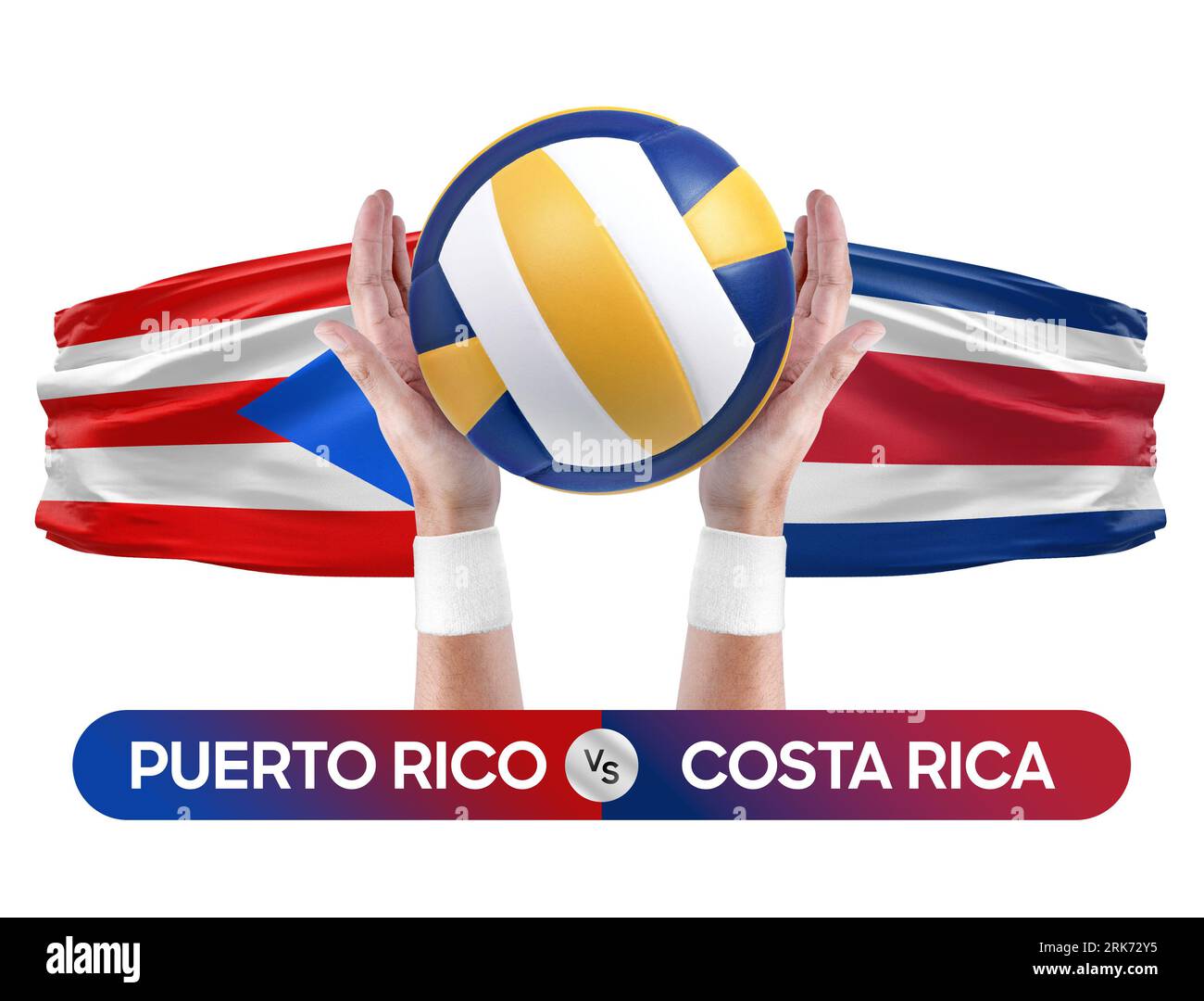 Puerto rico vs costa rica Cut Out Stock Images & Pictures - Alamy