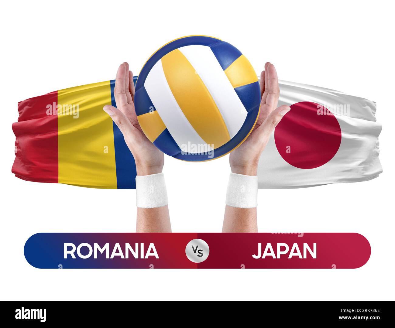 Japan romania flag hi-res stock photography and images - Alamy
