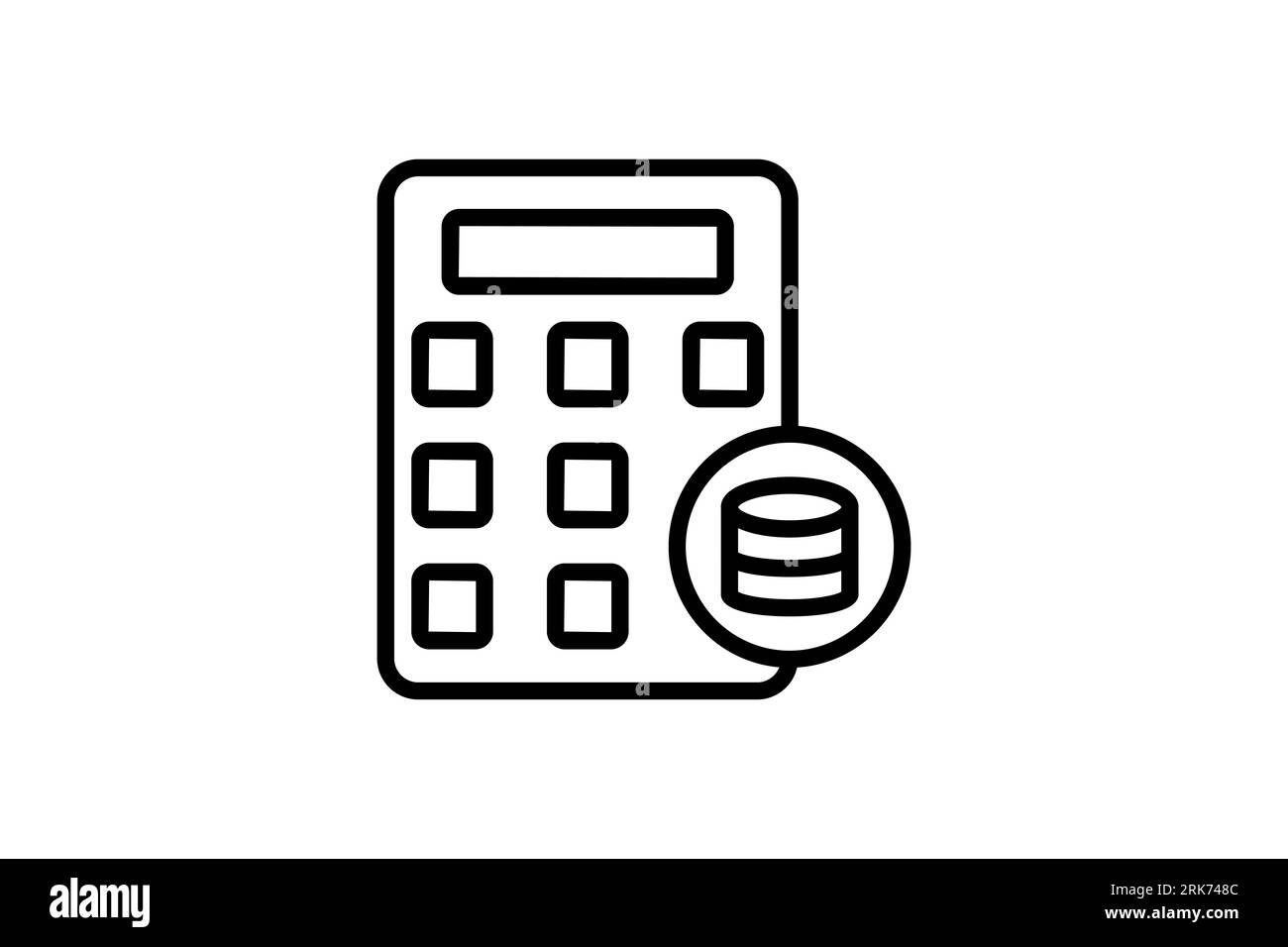 Simple interest calculator Black and White Stock Photos & Images - Alamy
