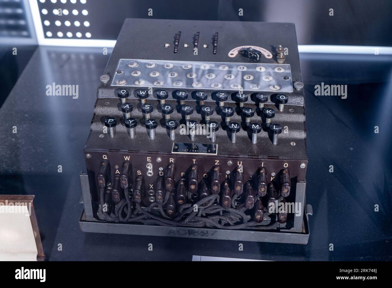 Enigma Machine Legendary Encryption Device Used To Decode Enemy Messages During Wwii Bletchley 