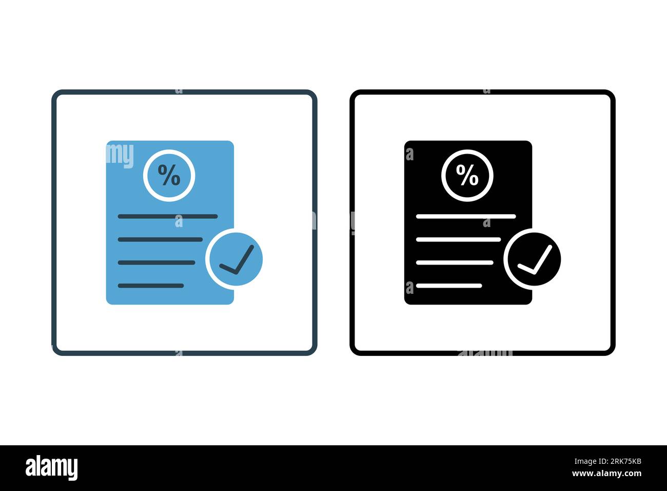 Loan Approval Icon. Icon related to Credit and Loan. suitable for web ...