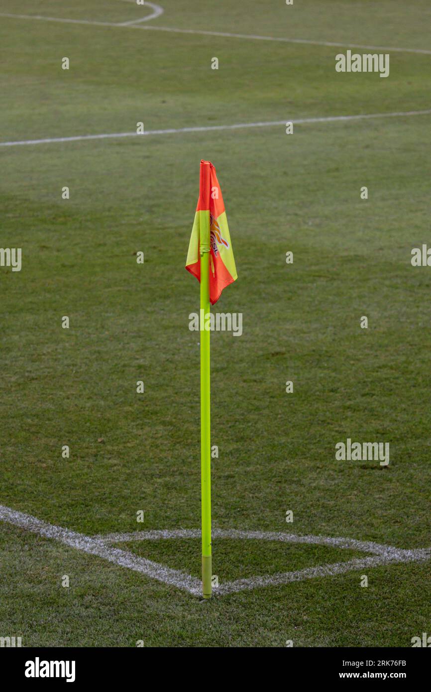 Football pitch hi hi-res stock photography and images - Alamy