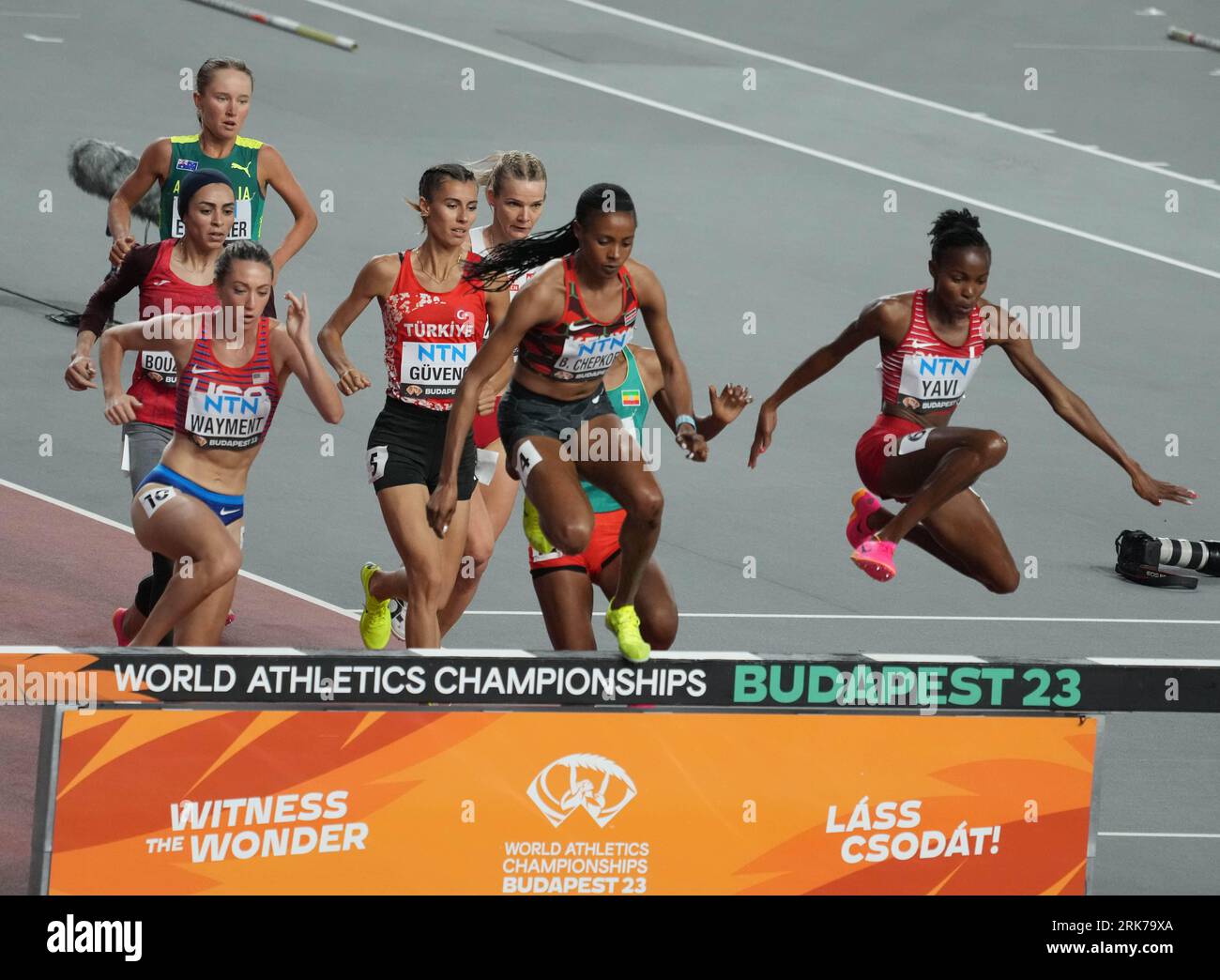 Tuğba GÜVENÇ of TUR , Marwa BOUZAYANI of TUN , Courtney WAYMENT of USA ...