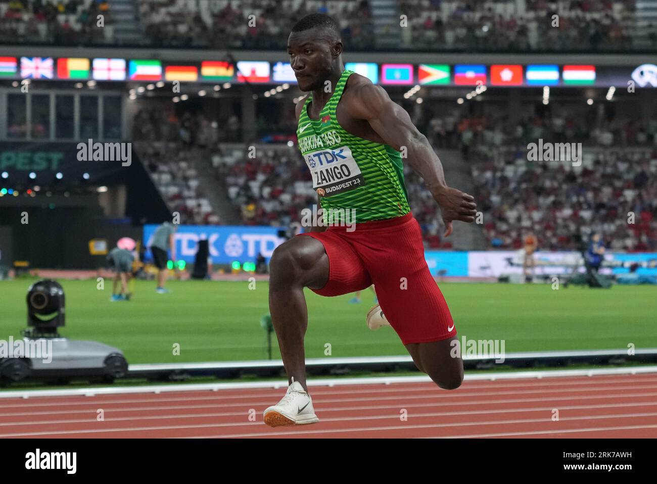 Hugues Fabrice ZANGO of BUR Final TRIPLE JUMP MEN during the World ...