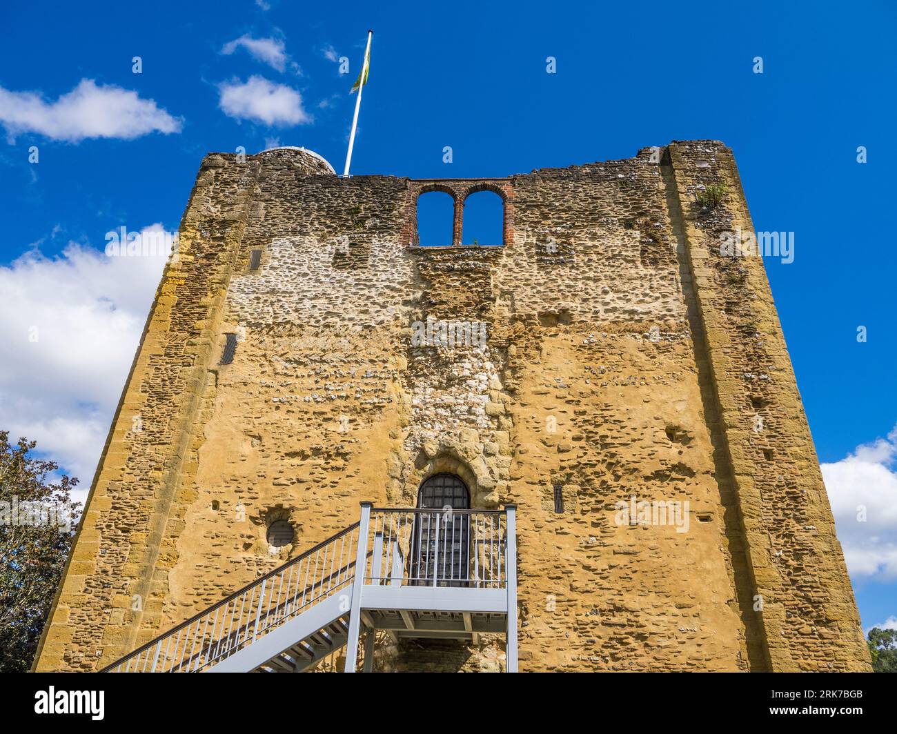 Guildford Castle, Castle Keep, Guildford, Surrey, England, UK, GB Stock ...