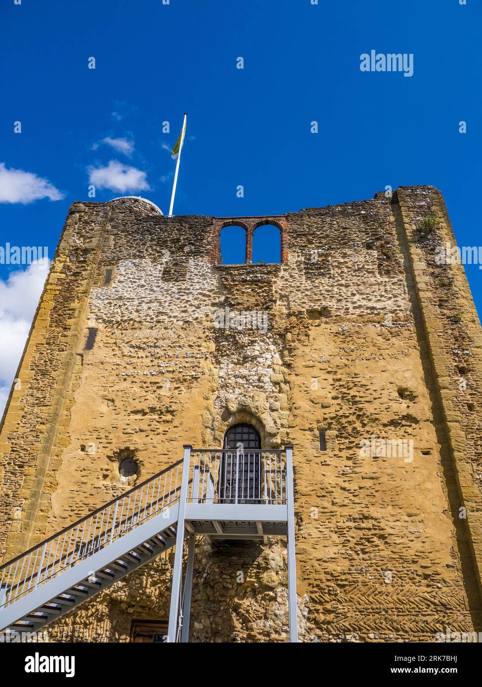Guildford Castle, Castle Keep, Guildford, Surrey, England, UK, GB Stock ...