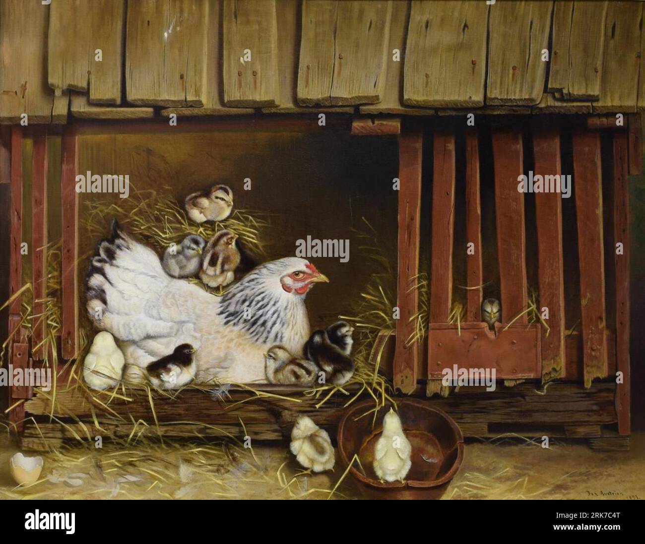 Motherhood 1897 by Ben Austrian Stock Photo - Alamy