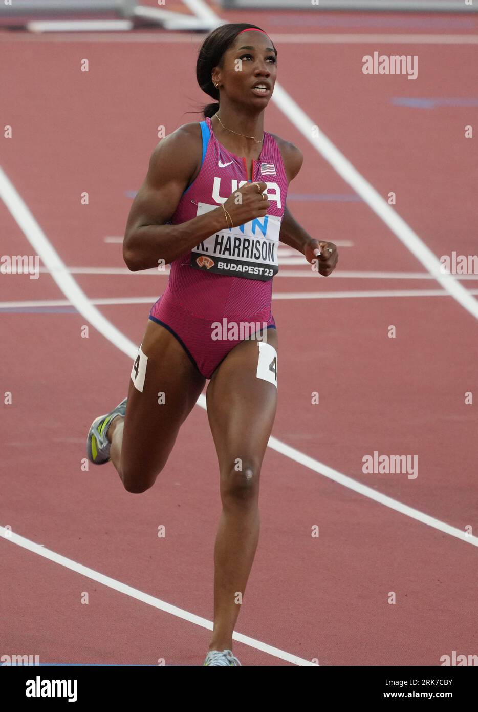 Kendra HARRISON of USA Heat 2 100 METRES HURDLES WOMENduring the World ...
